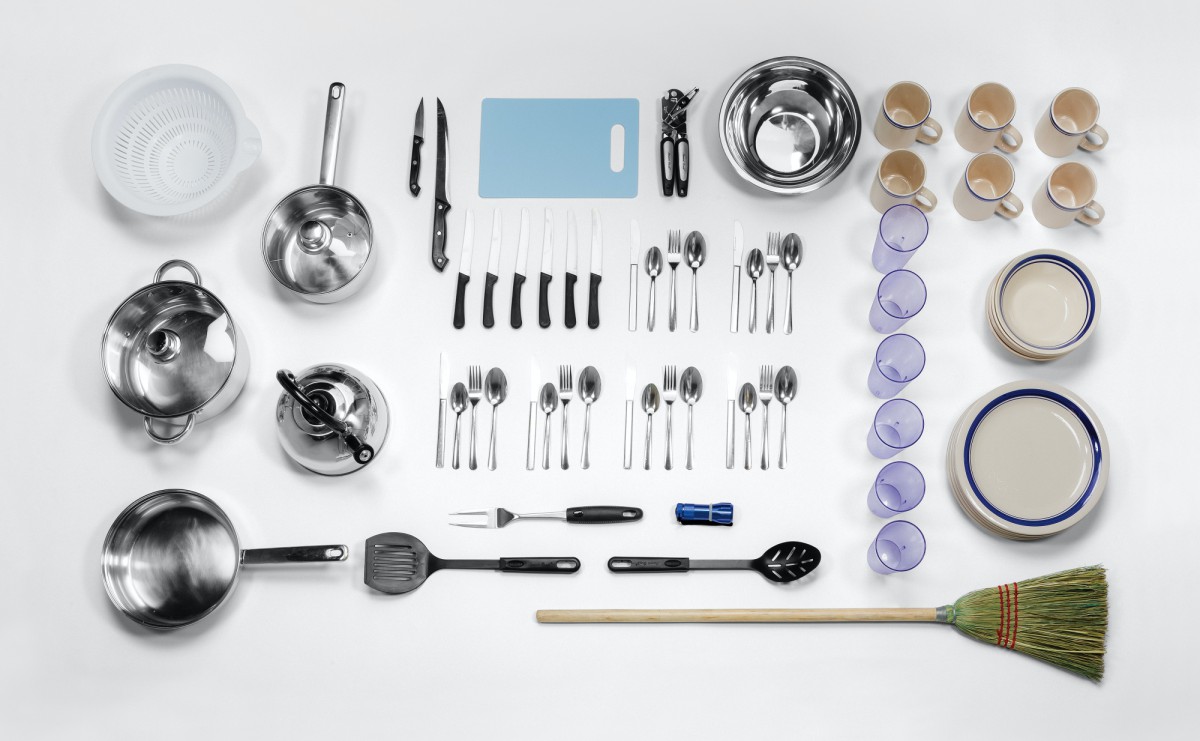 Extras: kit personal y utensilios de cocina | Worldwide Campers